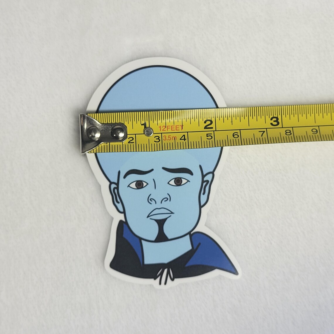 Ashby Mega Mind Vinyl Sticker Waterproof Hand Drawn 3 Inch Tiktok Meme ...