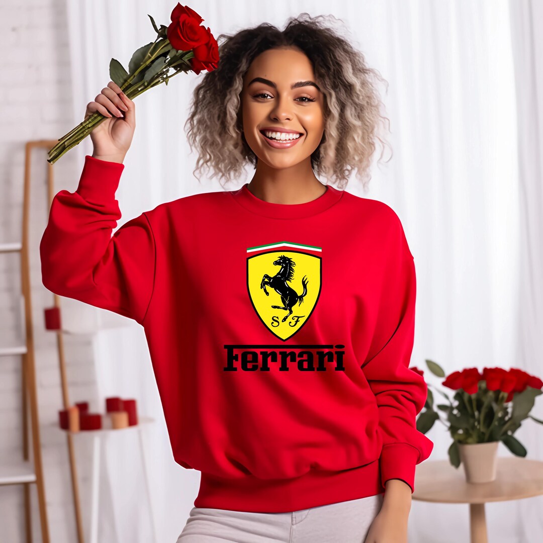 Ferrari Sweatshirt, Ferrari Shirt, Ferrari Race Hoodie, Ferrari Lover ...