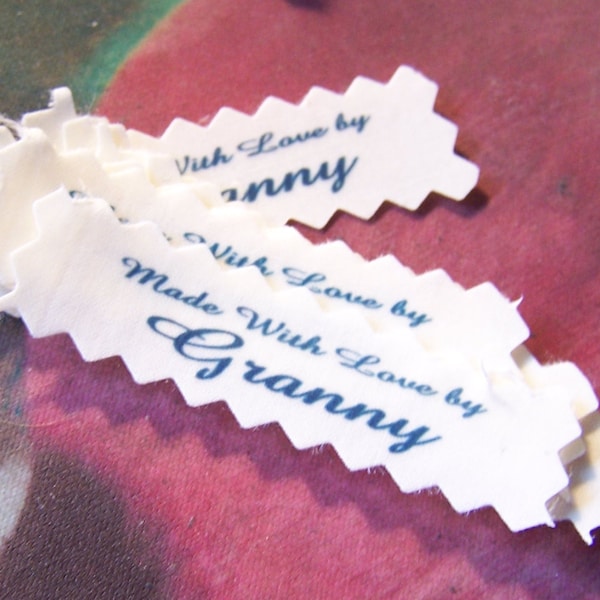 Made With Love Label - Etsy