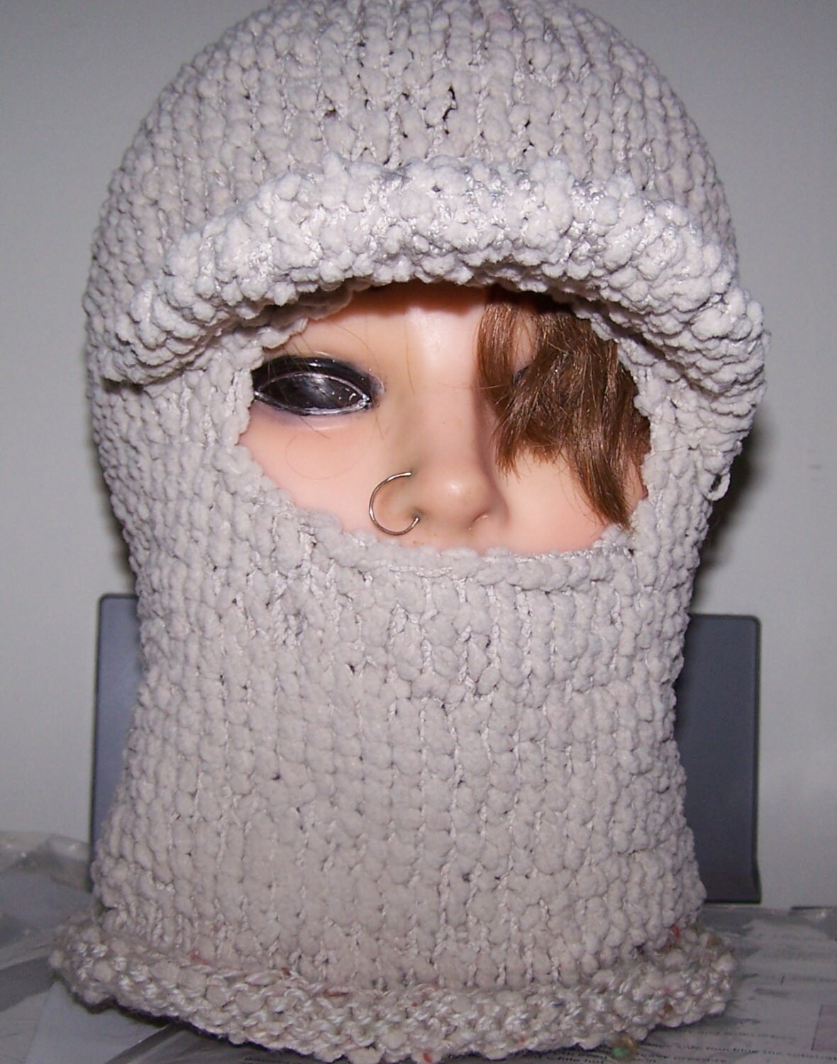 Balaclava Ski Mask with Visor Hat Made to Order Custom Beanie | Etsy