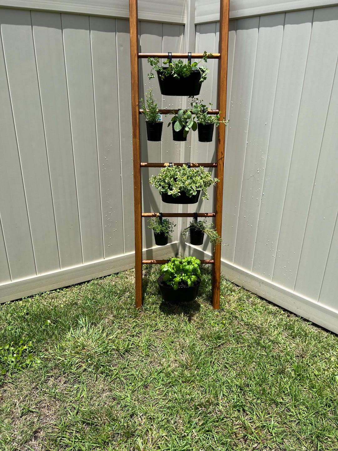 Vertical Herb Ladder - Etsy