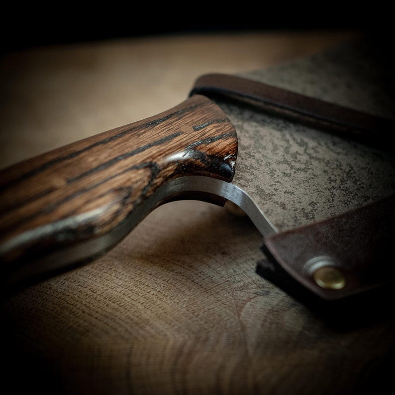 Heavy Duty Meat Cleaver Knife Full Tang High Carbon Steel 6mm Thick ...