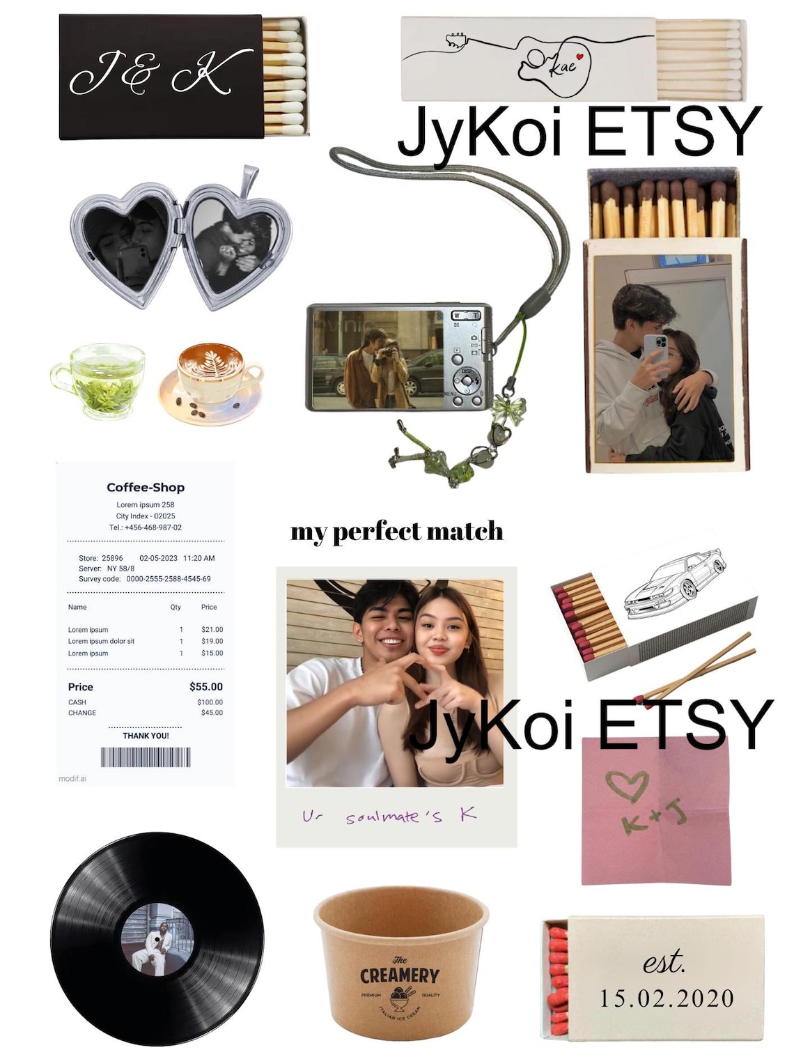 Matchbox Template Canva Editable - Etsy