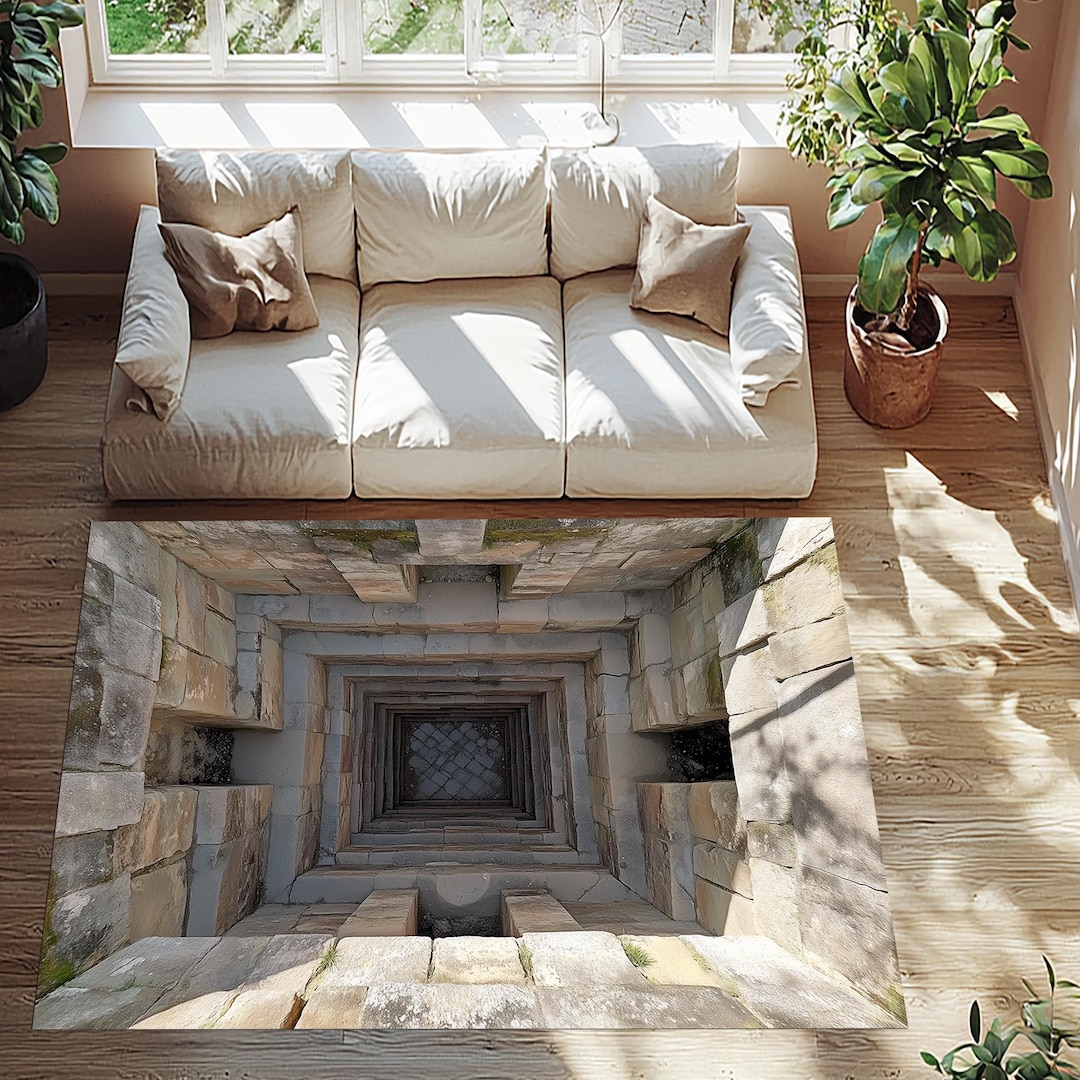 3D Look Rug, 3D Design Rug, Optical Illusion Rug, 3D Look Area Rug ...