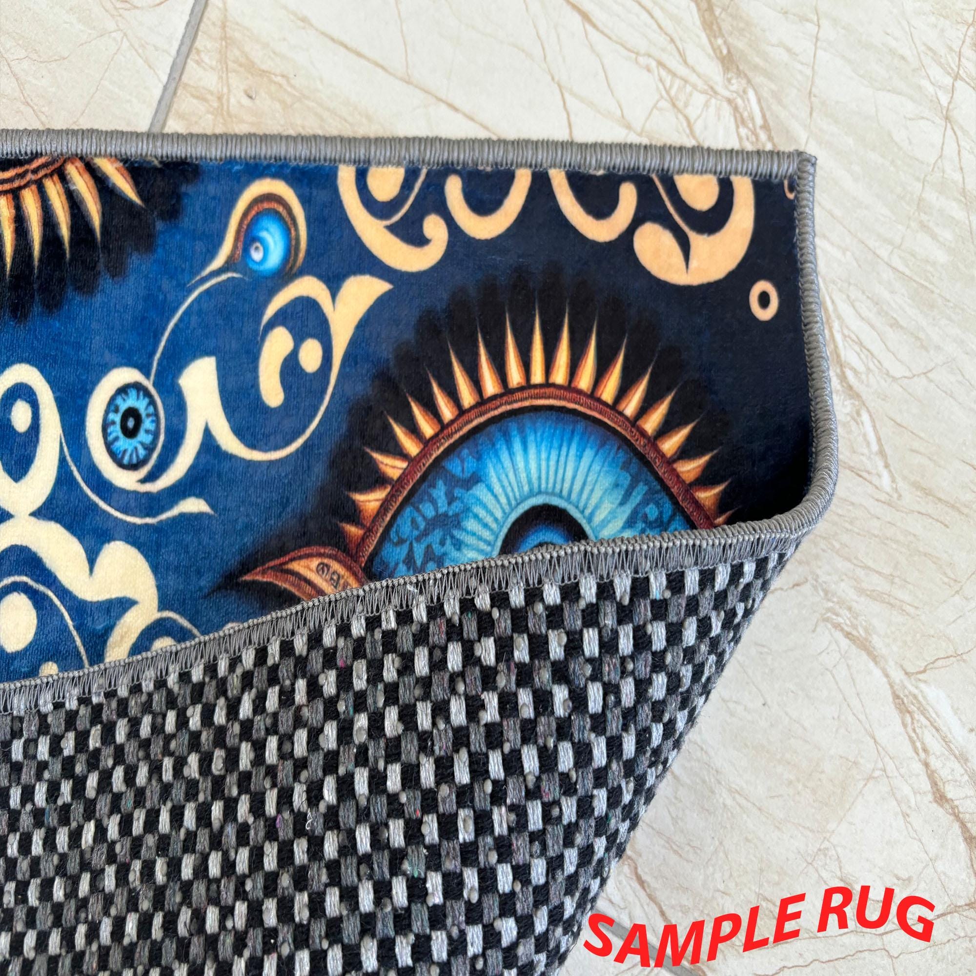 Flower of Life Rug, Sacred Geometry Rug, Flower of Life Decor, Mandala ...