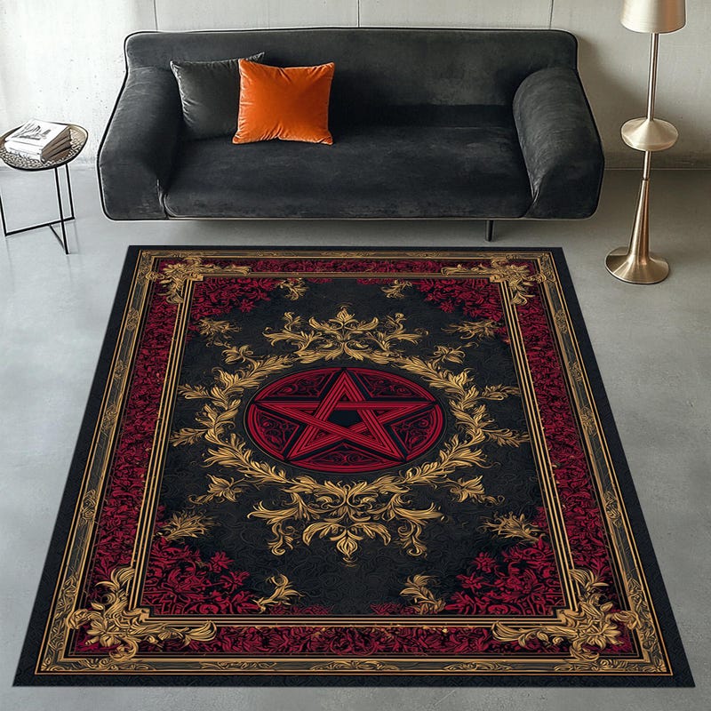 Gothic Rug - Etsy