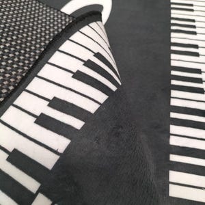 Music Note Rug, Music Room Rug, Piano Rug, Piano Keys Rug, Music Area ...