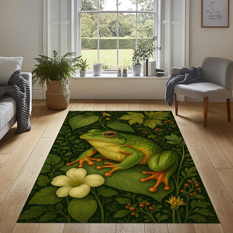 Frog Rug - Etsy Australia