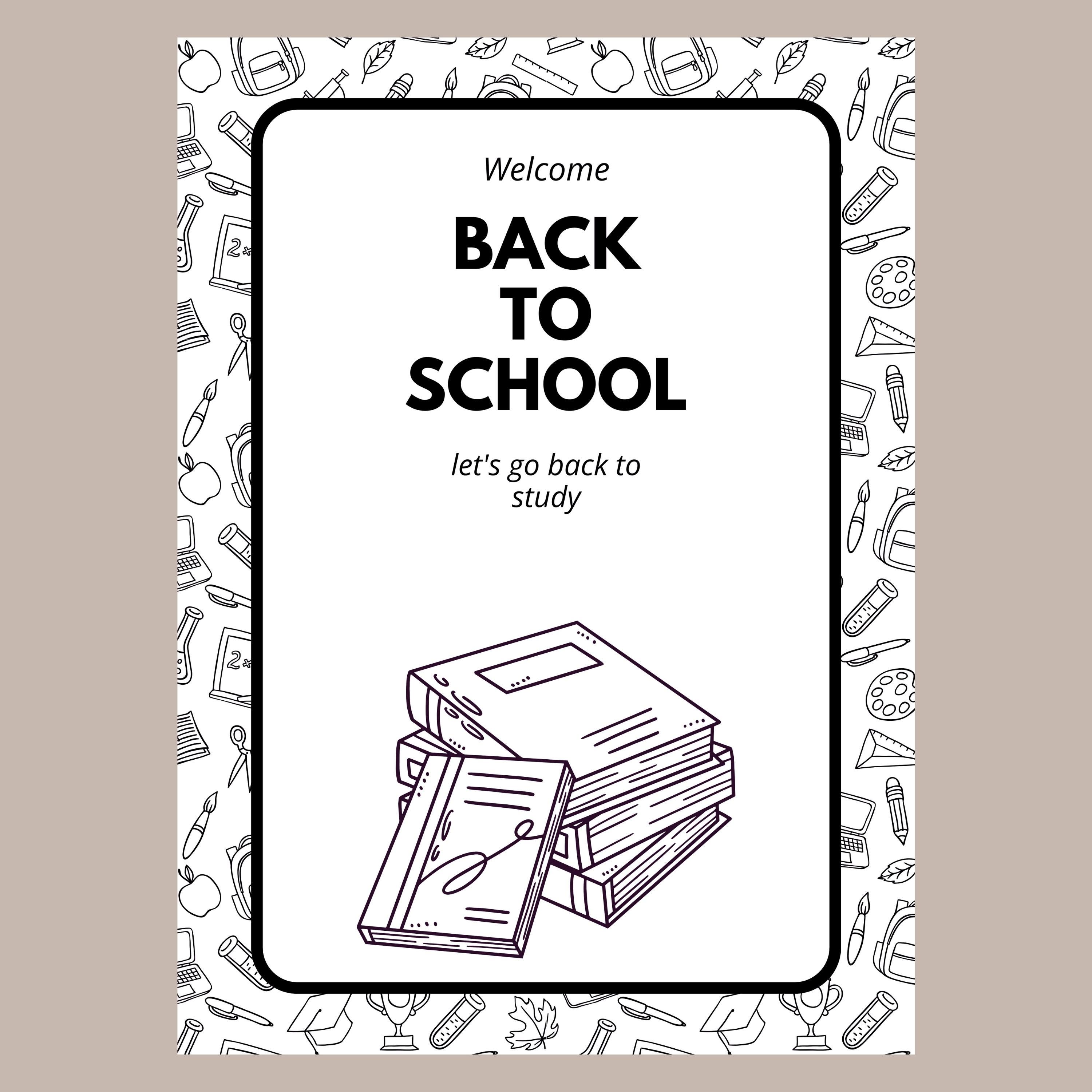 Editable Back to School Poster Bundle | Classroom Decor, Printable Wall ...