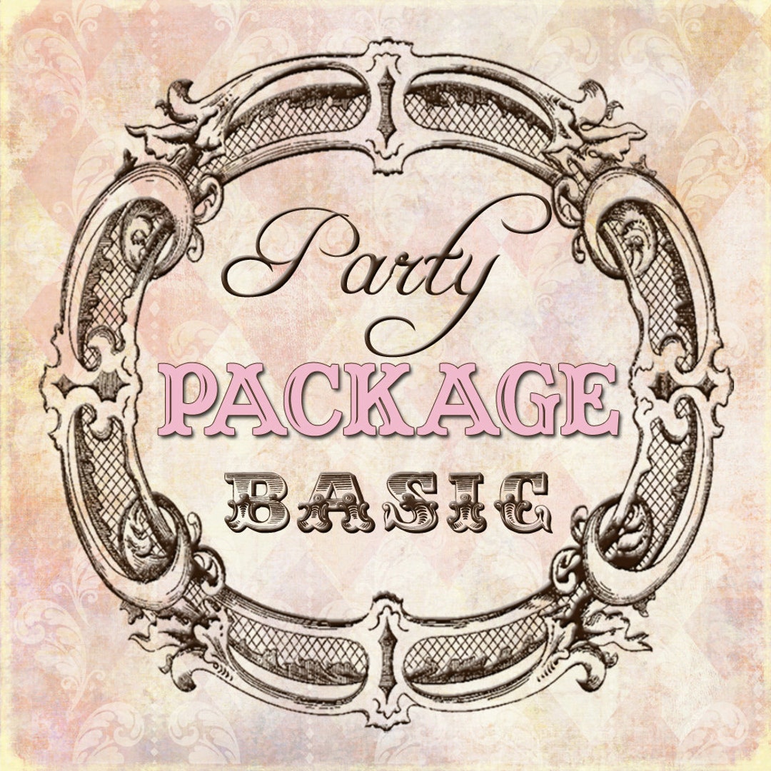 DIY Printable Party Package Made to Match Any Invitation in the Shop ...