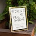 Paper Sign With Gold Frame (design 2) - Snap It Shake It Sign Our Guest ...