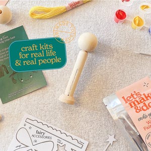 Make Your Own Fairy Craft Kit With Video Tutorial – DIY Birthday Party ...