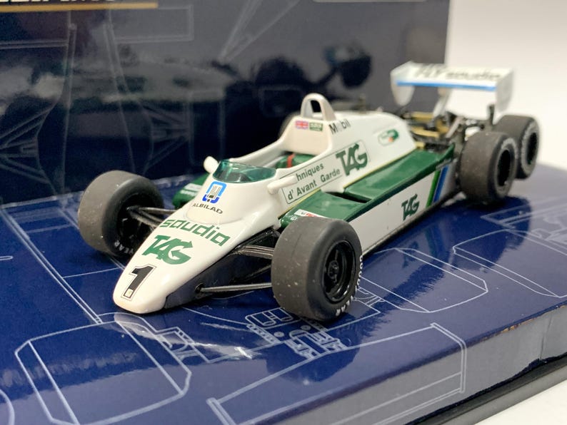 Minichamps 1982 Williams F1 FW08 6-wheel Test Car 1/43 Scale - Etsy