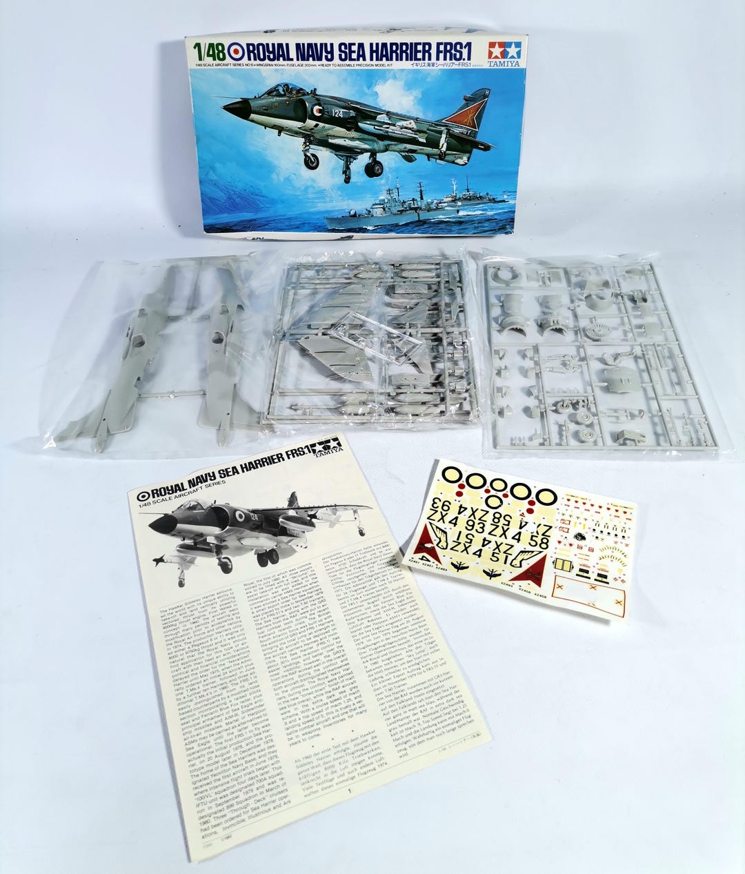 1/48 Tamiya Royal Navy Sea Harrier FRS.1 #6426 - Etsy