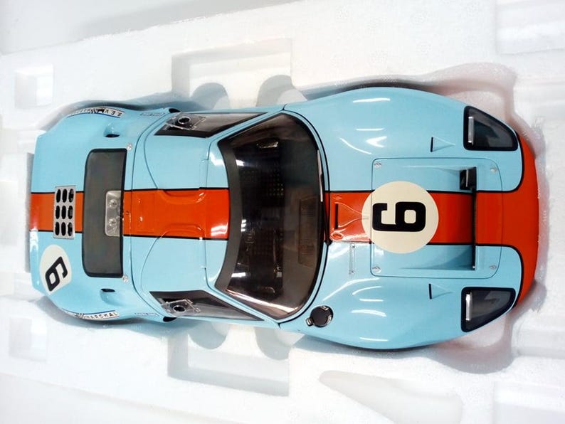 1:12 GT40 Mk1 GMP 1969 Gulf # 6 Jacky Ickx-jackie Oliver 1969 - Etsy
