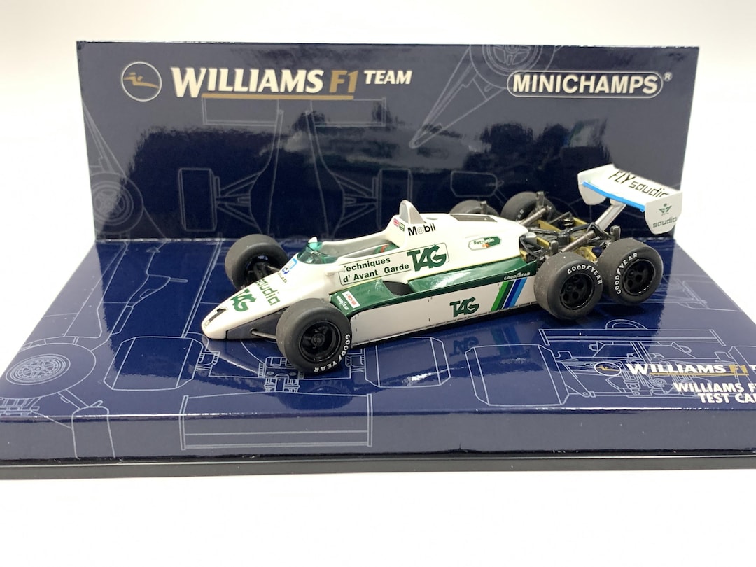 Minichamps 1982 Williams F1 FW08 6-wheel Test Car 1/43 Scale - Etsy