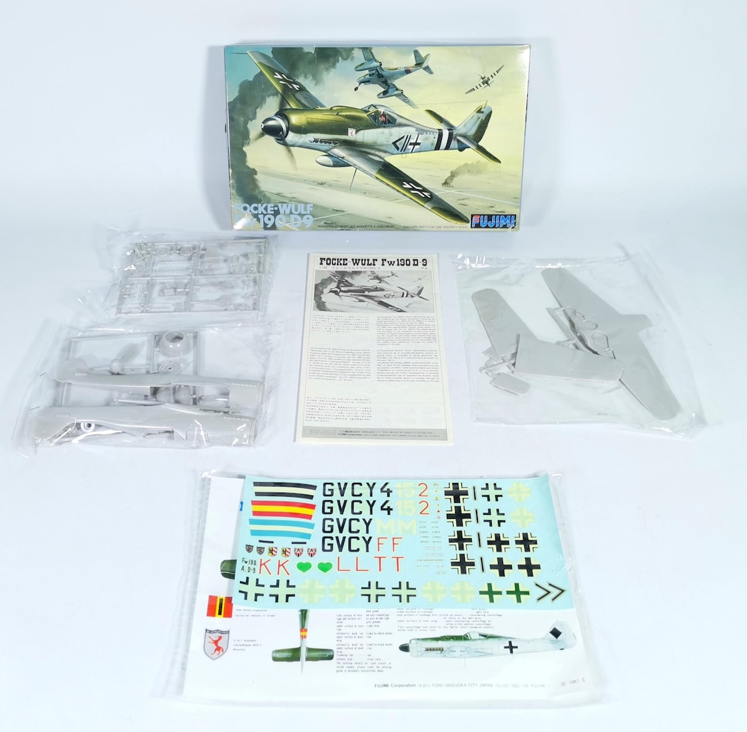 1/48 FUJIMI Focke-wulf Fw190 D-9 #P6700 - Etsy