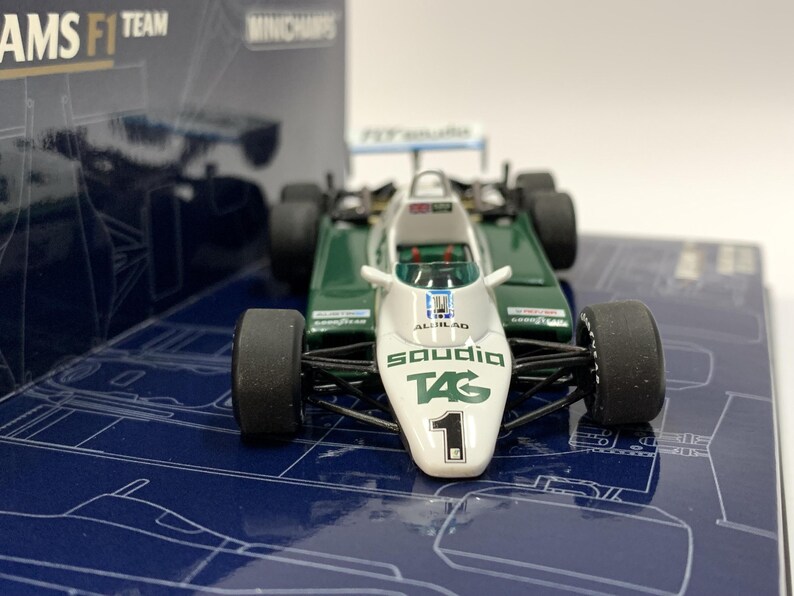 Minichamps 1982 Williams F1 FW08 6-wheel Test Car 1/43 Scale - Etsy
