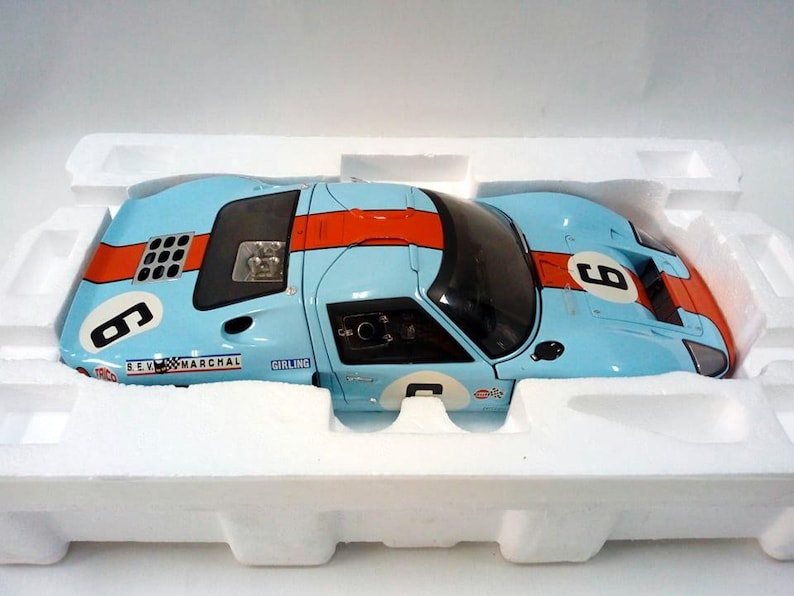 1:12 GT40 Mk1 GMP 1969 Gulf # 6 Jacky Ickx-jackie Oliver 1969 - Etsy