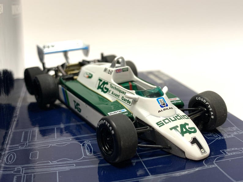 Minichamps 1982 Williams F1 FW08 6-wheel Test Car 1/43 Scale - Etsy