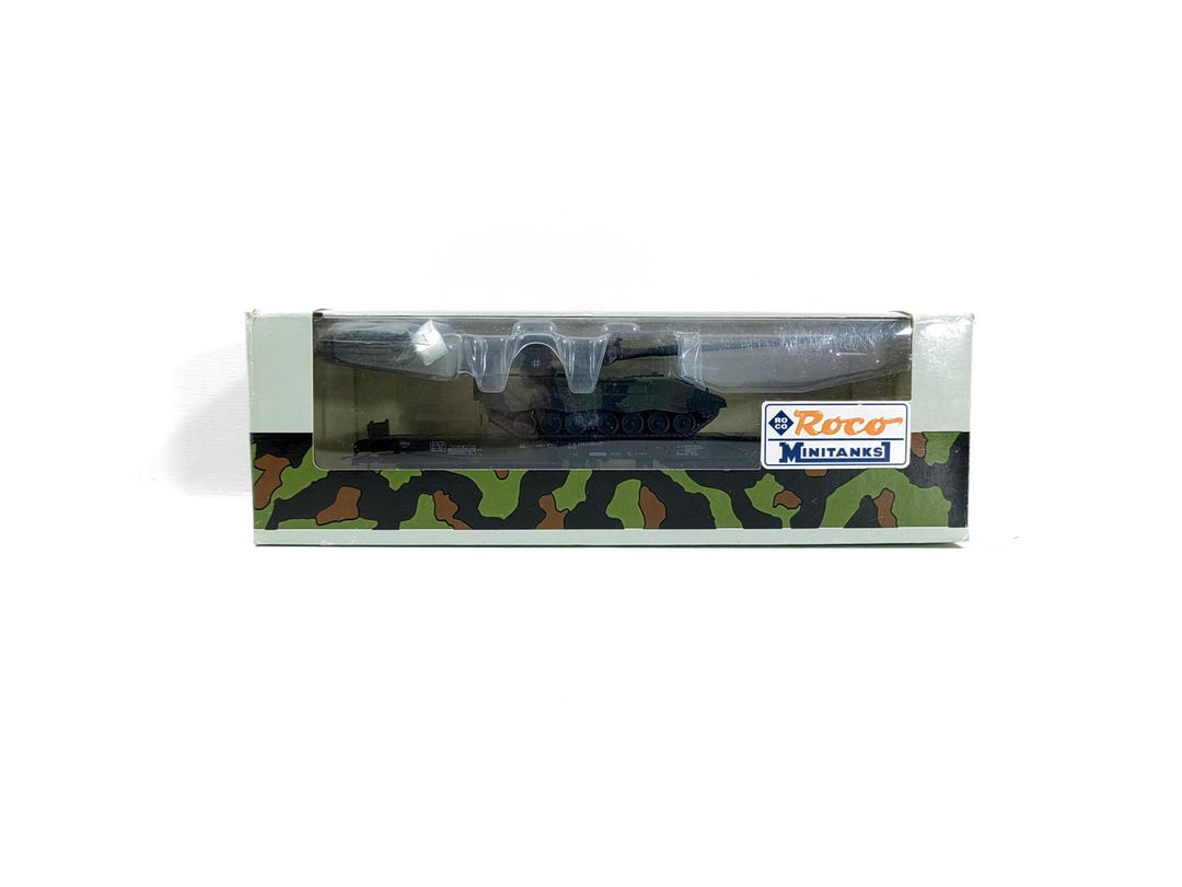 Roco Minitanks 866 H0 6-axle Heavy Goods Vehicle of the DB With Tank ...