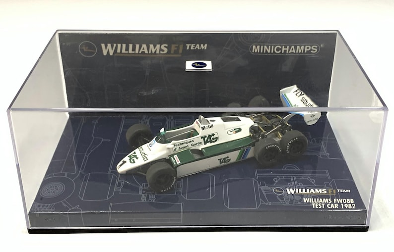 Minichamps 1982 Williams F1 FW08 6-wheel Test Car 1/43 Scale - Etsy