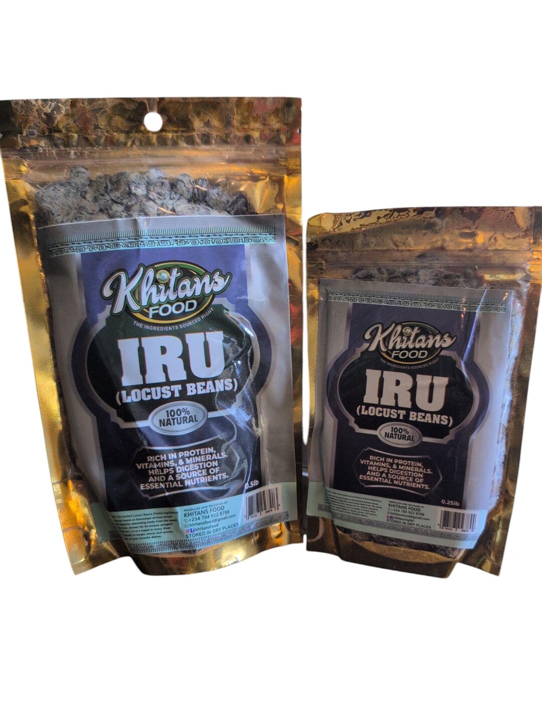 Khitan Food Iru - Fermented Locust Beans - Etsy