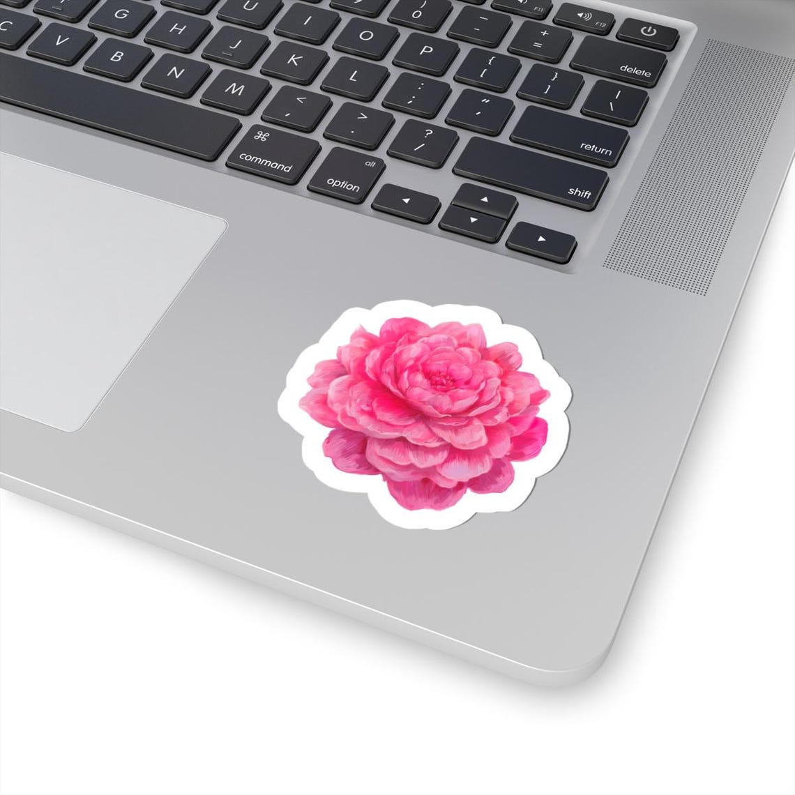 Peony Stickers, Floral Sticker, Flower Decal, Pink Peony, Botanical ...