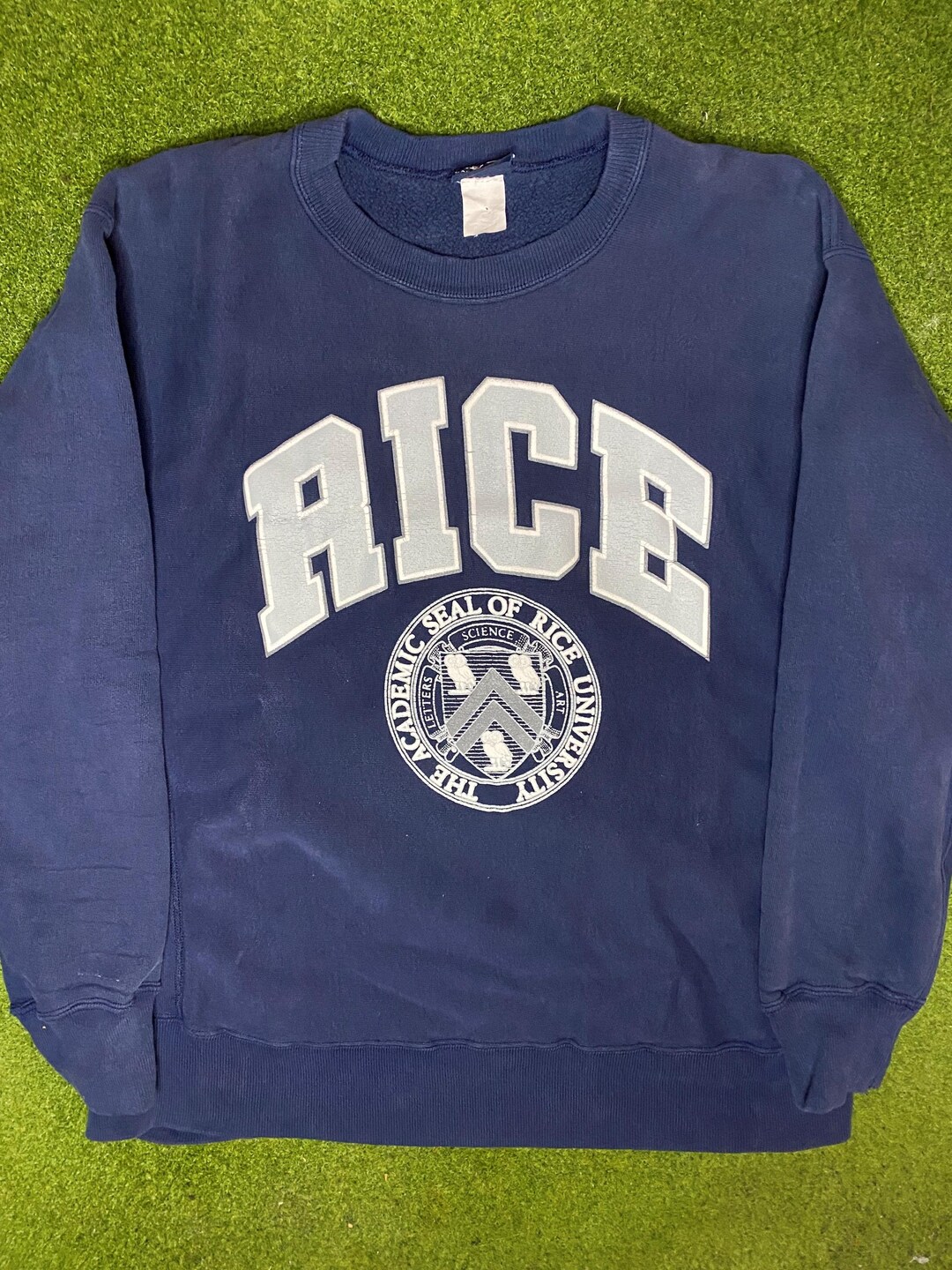 90s Rice Owls - Vintage University Sweatshirt (XL) - Etsy