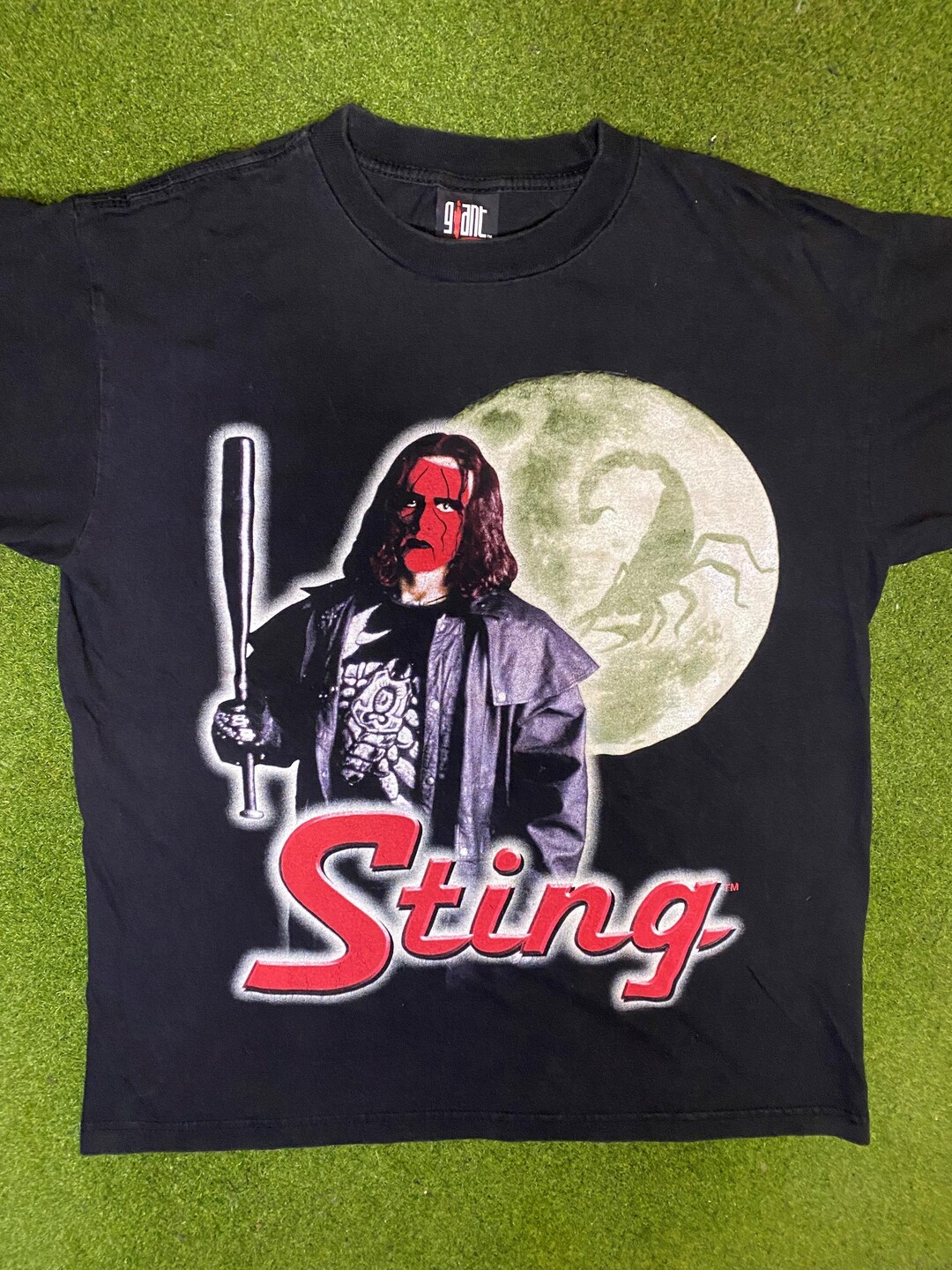 90s Sting - Vintage WCW T-shirt (medium) - Etsy
