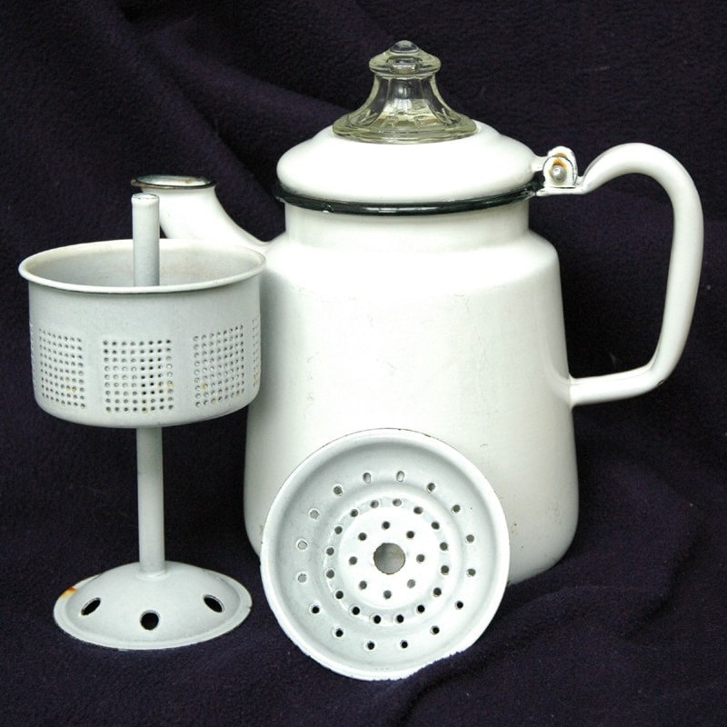 White Enamelware - Etsy