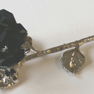 Black Rose - Black Crystal Rose Handcrafted by the Artisans at ...
