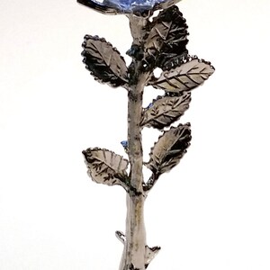 Crystal Blue Rose Handcrafted by the Artisans at Bjcrystalgifts Using ...