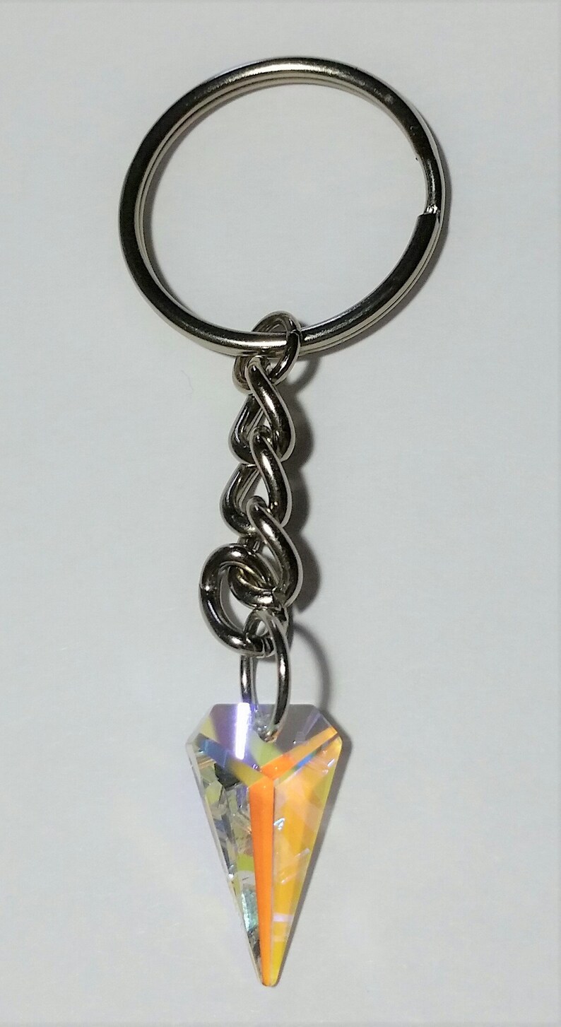 Crystal Key Chain Made With Swarovski Crystal - Etsy