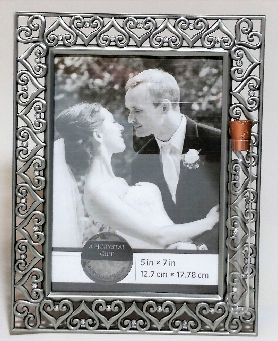 Jewish Wedding Picture Frame - Jewish Engagement Gift - 5x7 Inch Photo ...