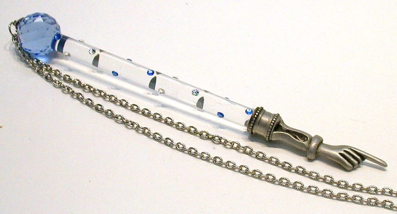 Crystal Yad Made With Swarovski Crystal Blue - Etsy