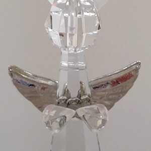 Crystal Hanging Angel Handcrafted by Bjcrystalgifts Using Swarovski ...
