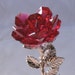 Red Rose - Crystal Red Rose Handcrafted by Bjcrystalgifts Using ...