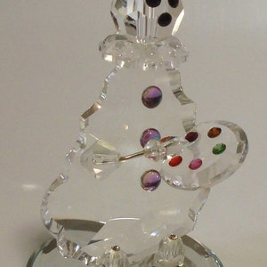 Crystal Clown Painting Made With Swarovski Crystal - Etsy