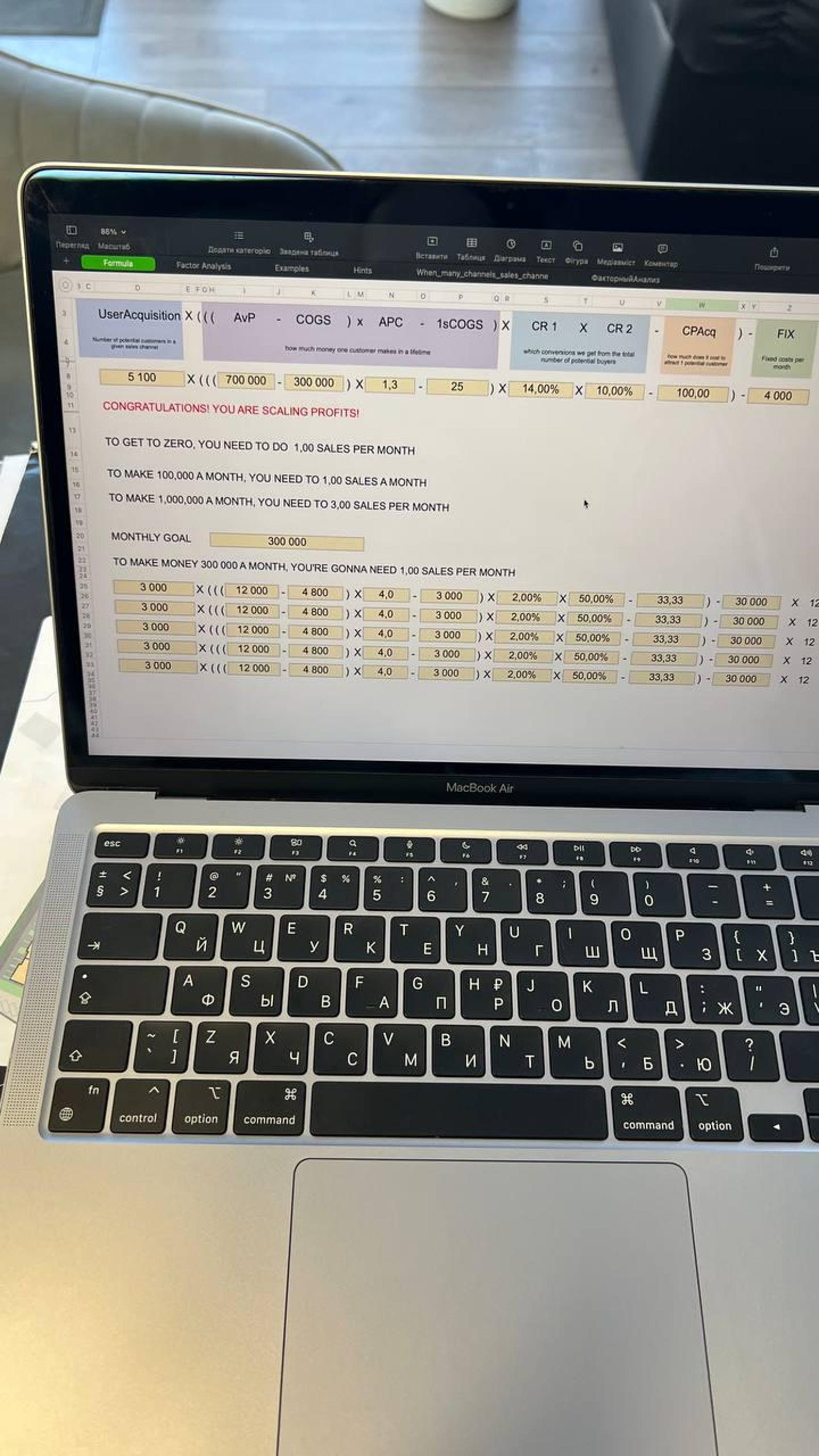 Business Factor Analysis Excel Template – Smart Financial Model for ...