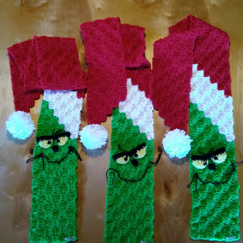 Grinch Crochet Pattern - Etsy