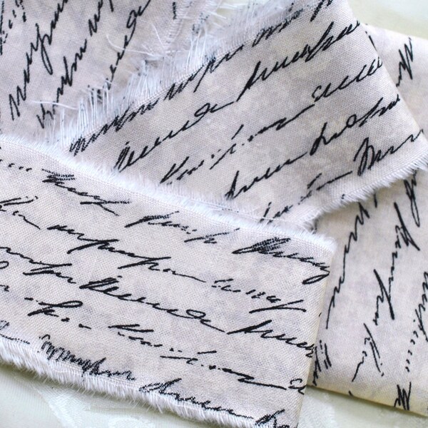 Handwriting Fabric - Etsy