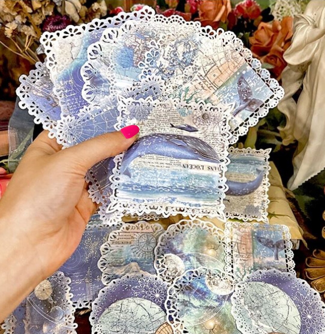 Mini Paper Doilies (10), Cosmos Infinity Doilies, Astrology Galaxy ...