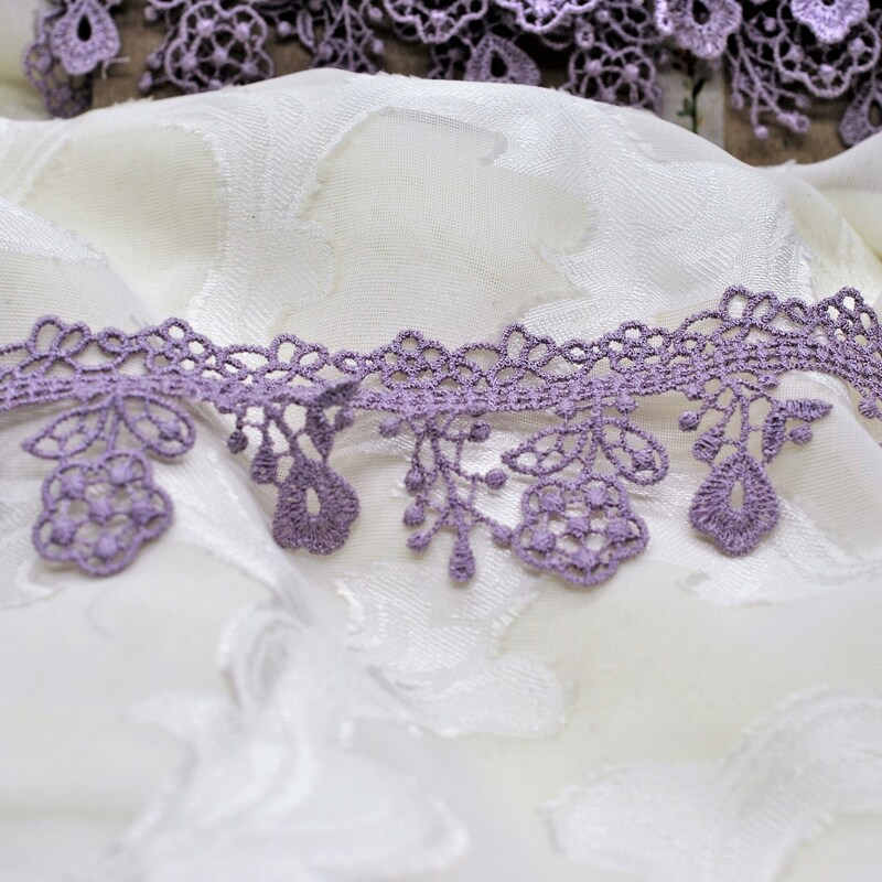Flower Lace Fabric - Etsy