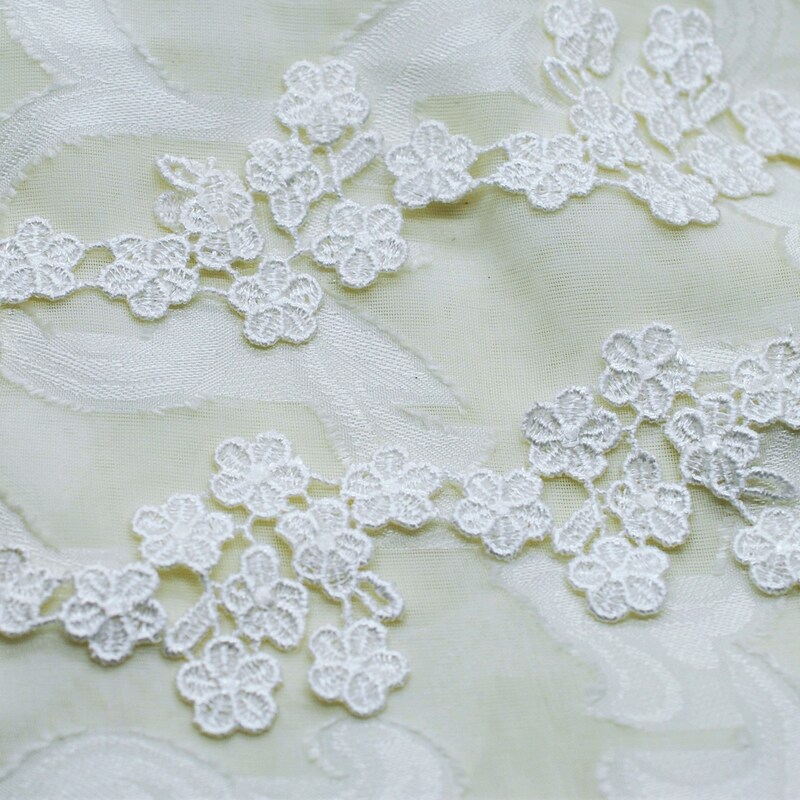 White Applique - Etsy