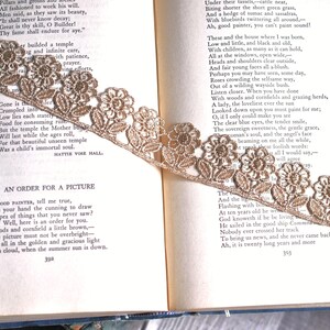 Gold Metallic Embroidered Flower Scalloped Lace Trim 1 1/8", Vintage ...