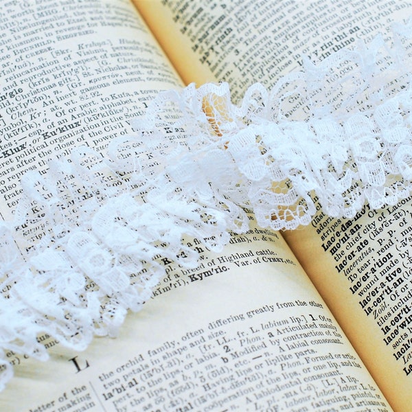 Double Ruffle Lace - Etsy