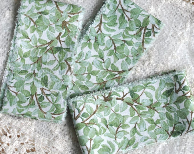 Handmade Hand Torn Cotton Fabric Strips, Tickets & Stubs Collage Fabric ...