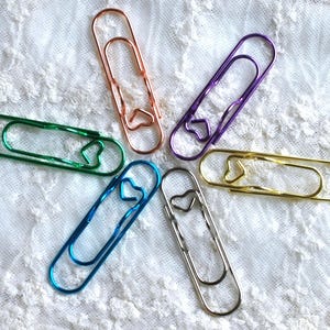 Heart Paper Clip-on Pen Holder/polka Dot Diamond Pen, Notebook Pen Clip ...