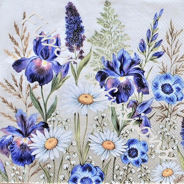 Floral Paper Napkins - Etsy